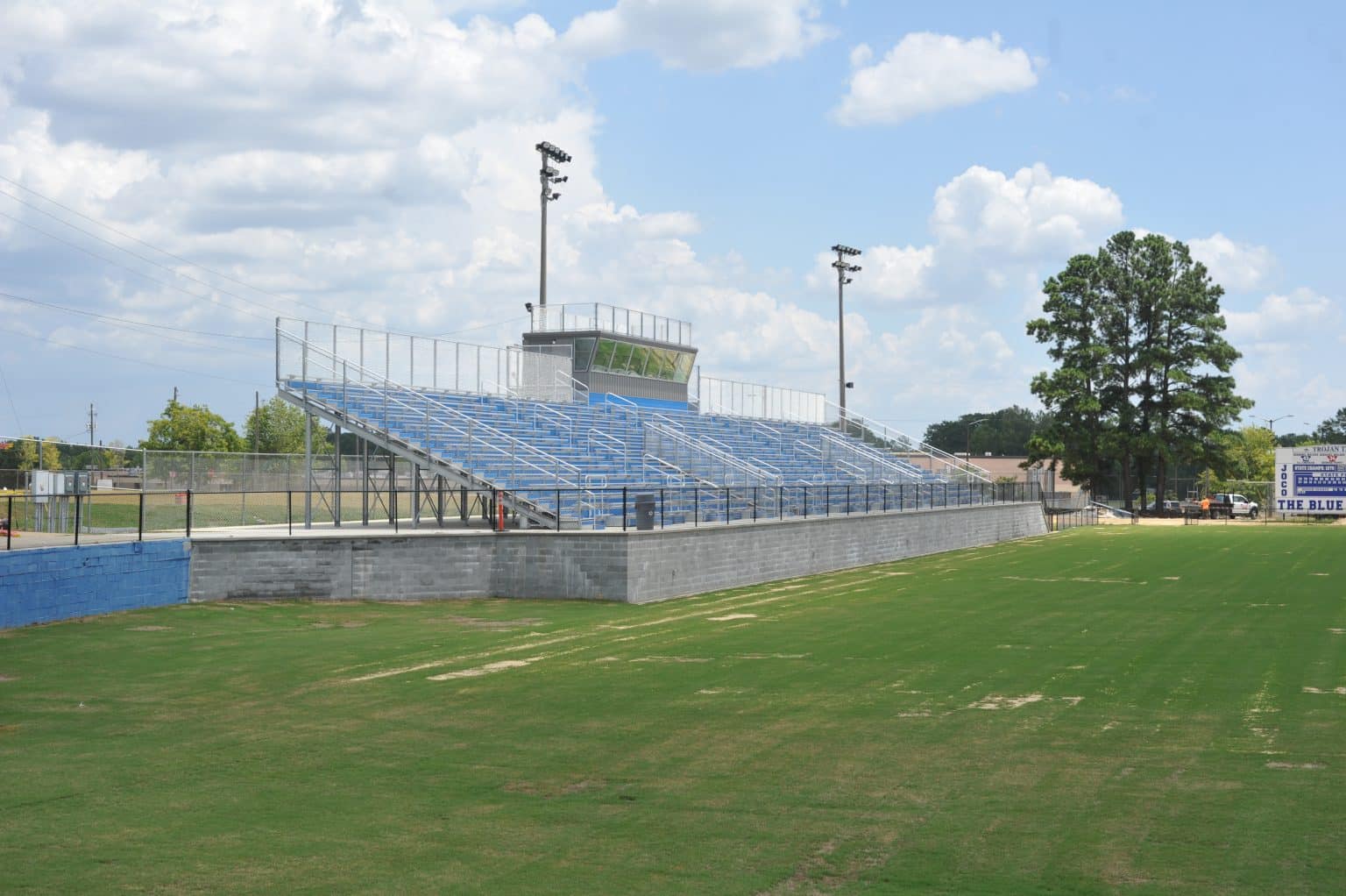 The Blue Monster, reborn: Timeless tradition at Johnson County football ...