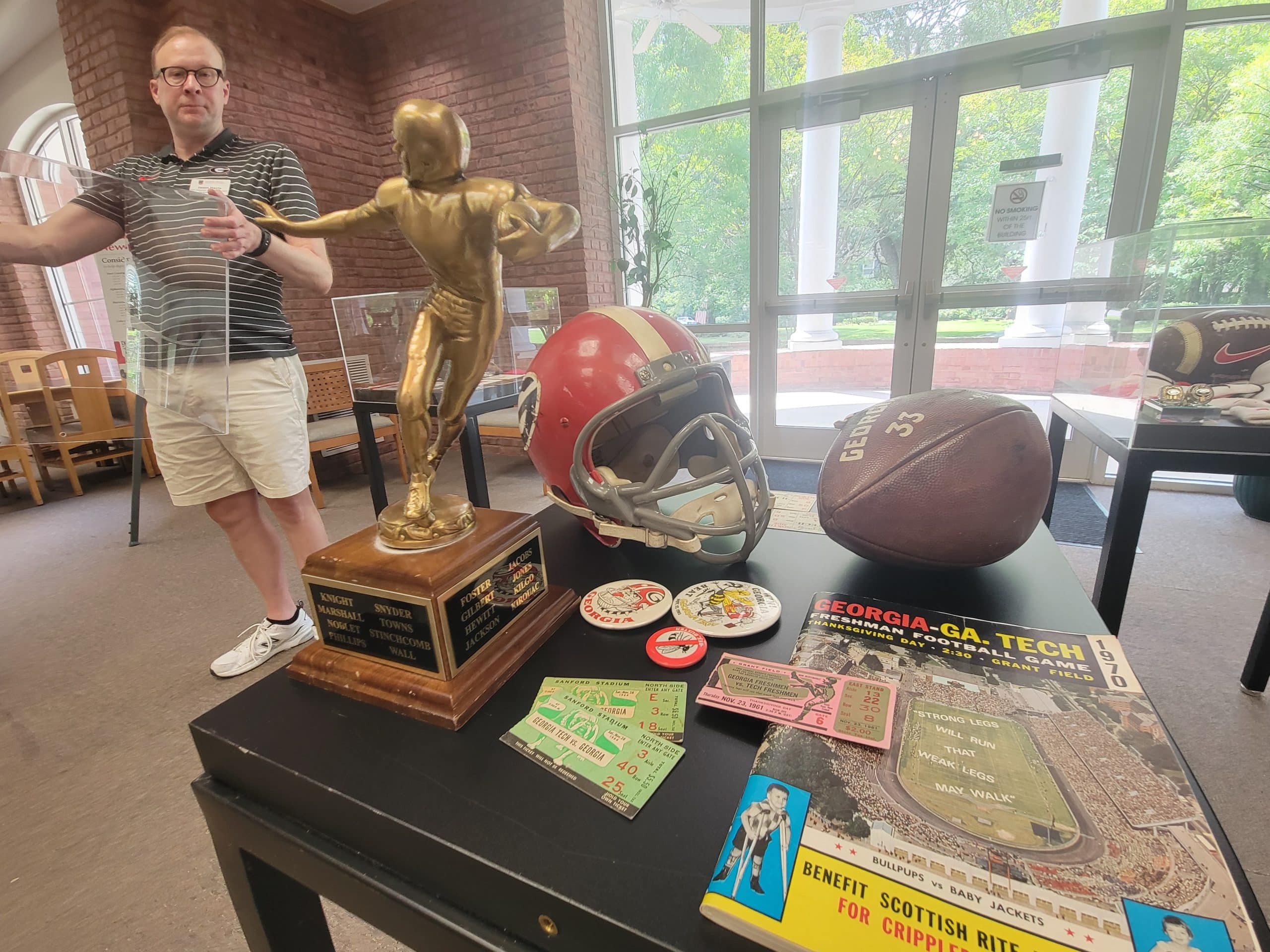 Bulldogs memorabilia displayed in library – Courier Herald Today