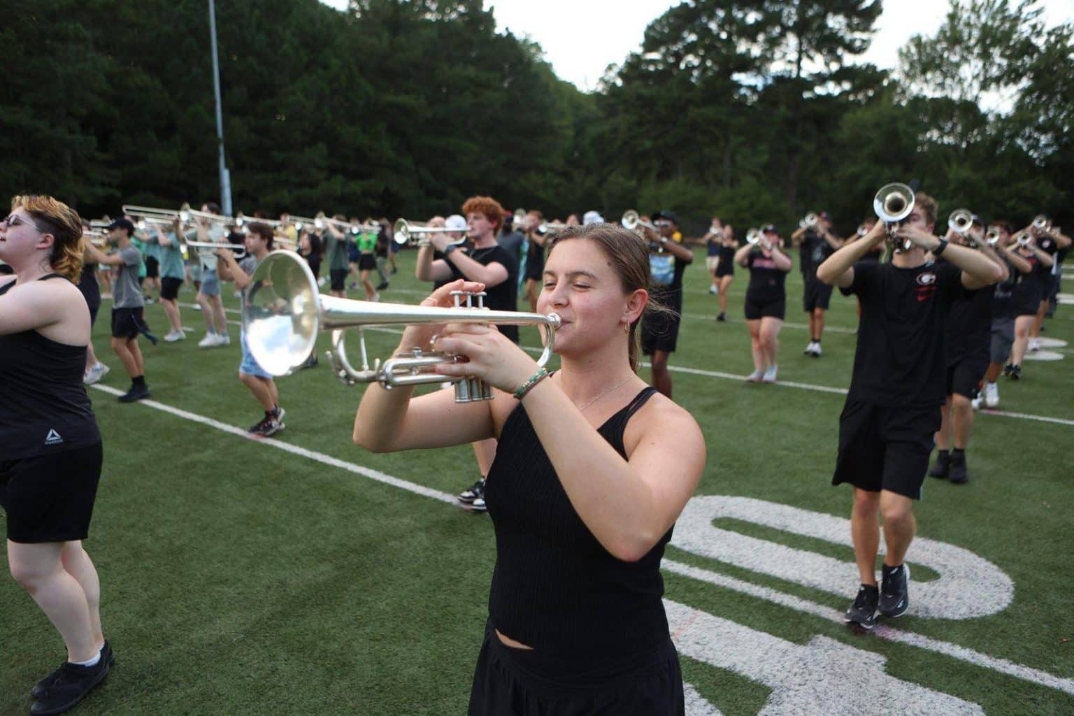 The Redcoats are coming: UGA marching band to hold practice at the ...