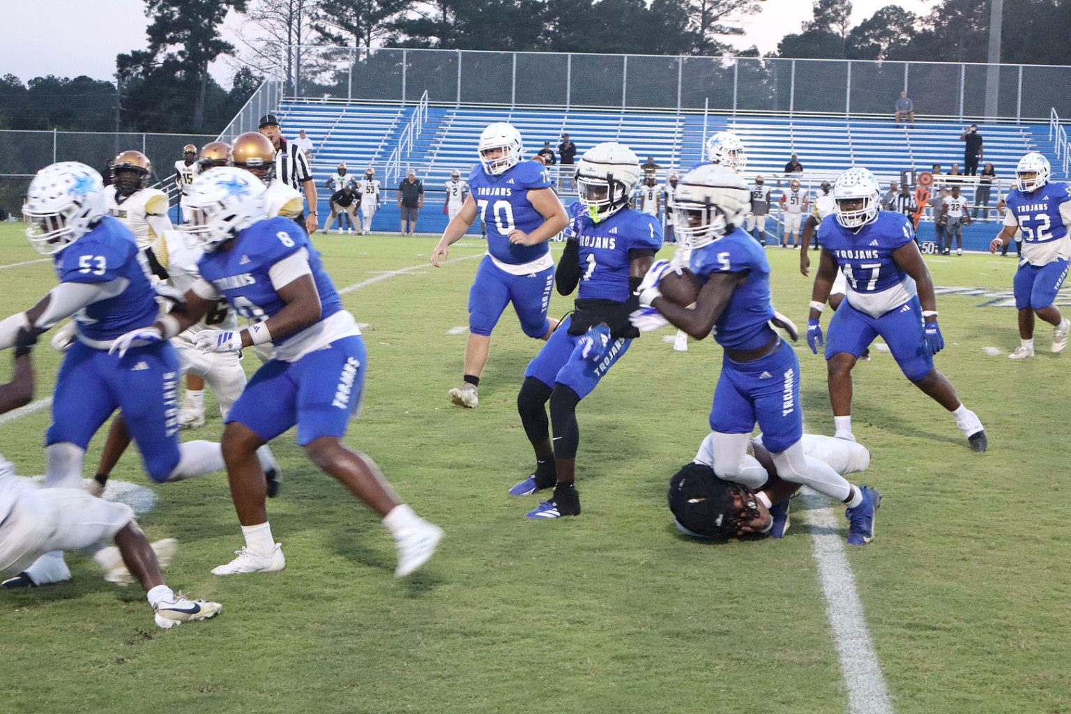 FOOTBALL: Johnson County takes down Butler, moves to 4-0 as Norton ...