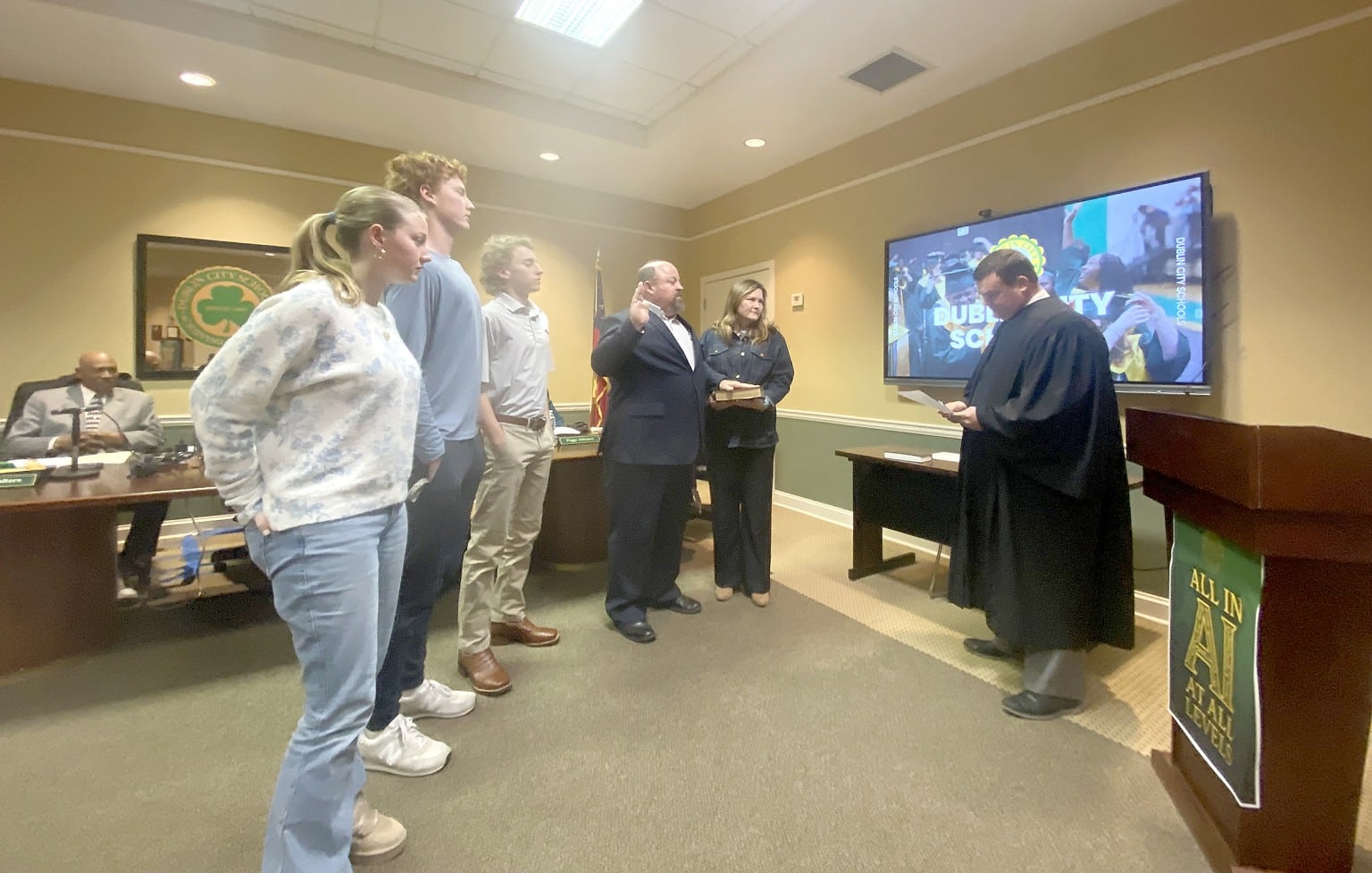 New member, new chairman pledge change to Dublin school board – Courier ...