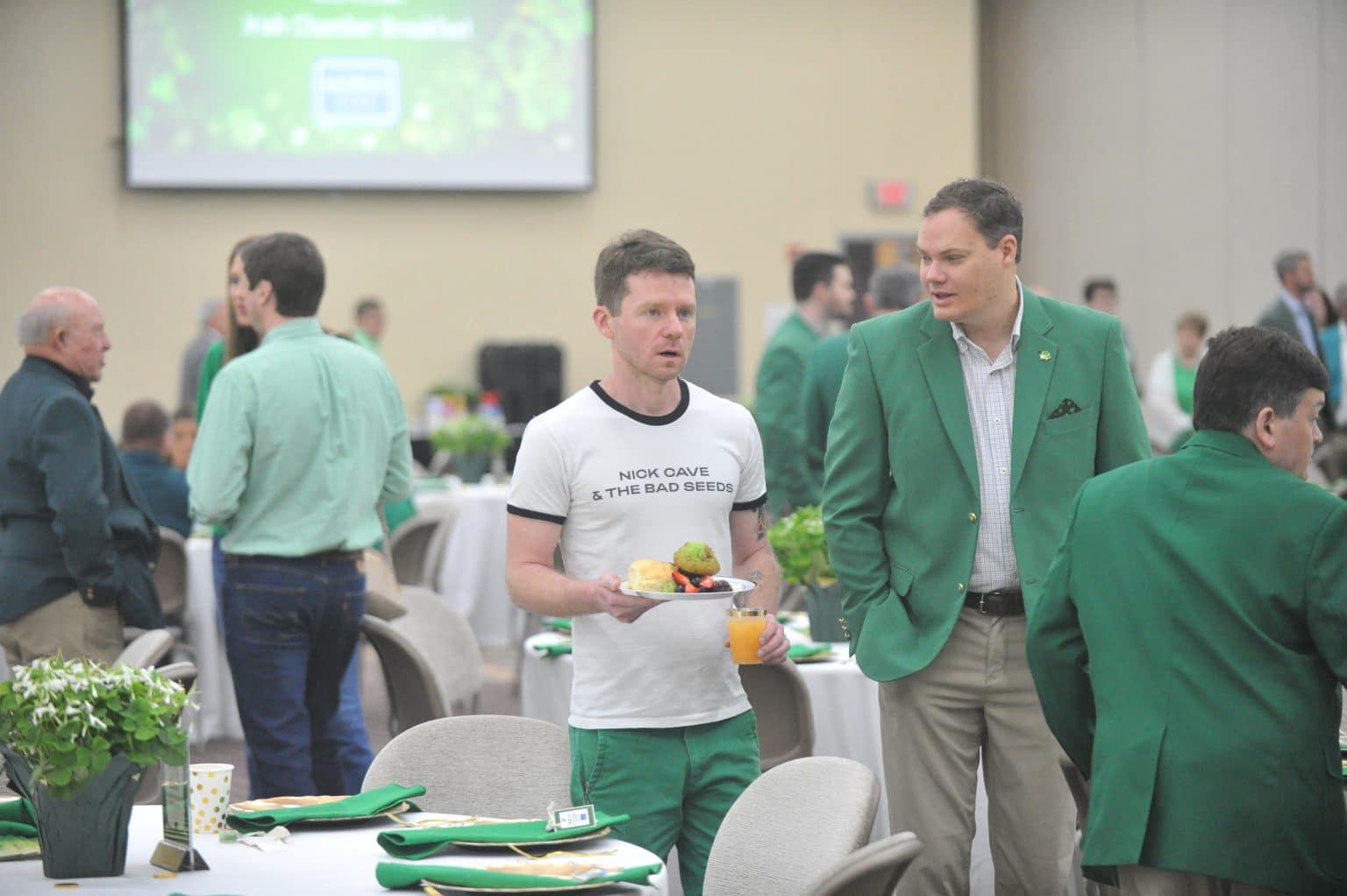 'Have faith:' NASCAR Live host encourages Irish Breakfast crowd ...