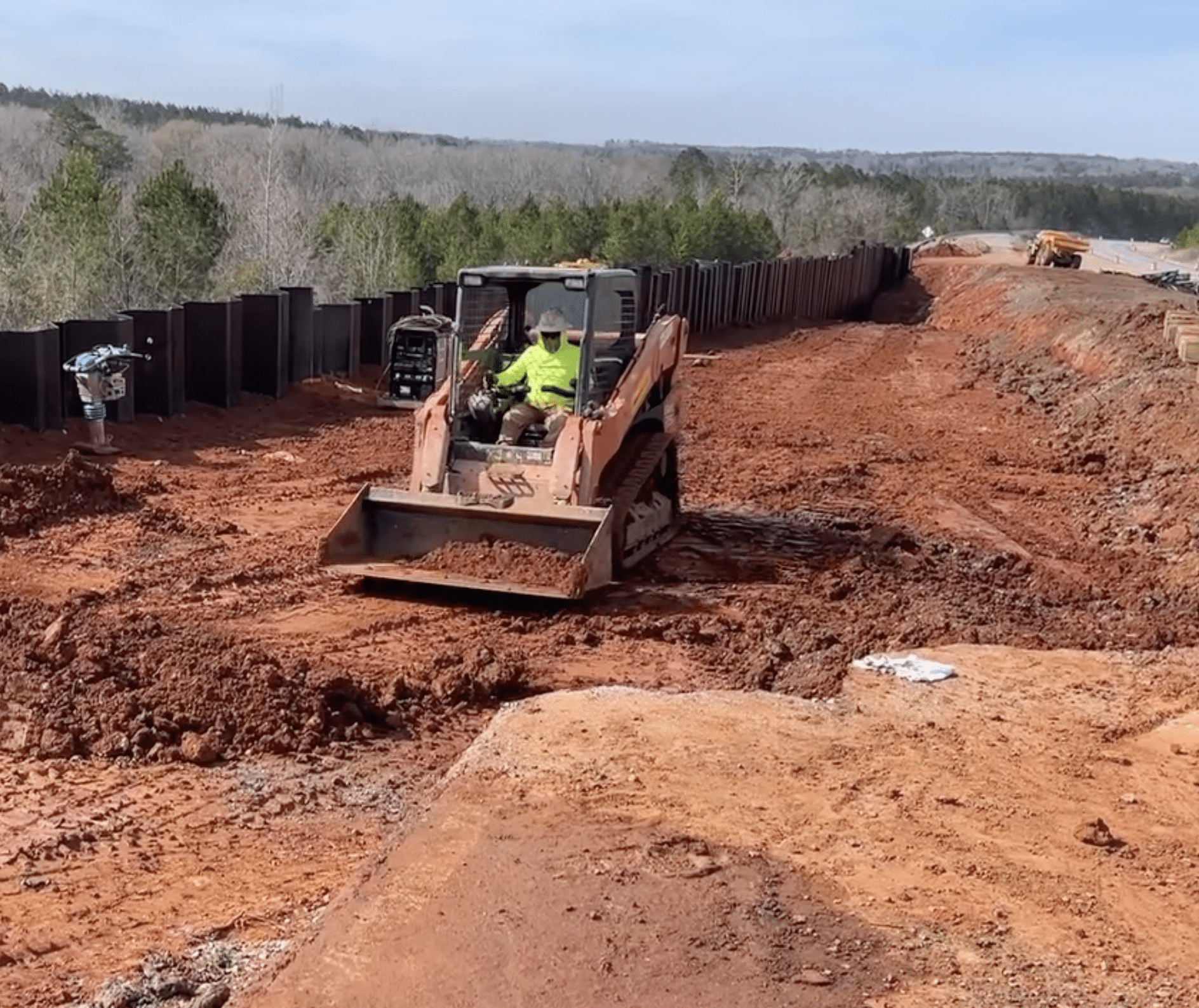 Border wall goes up in Wilkinson – Courier Herald Today