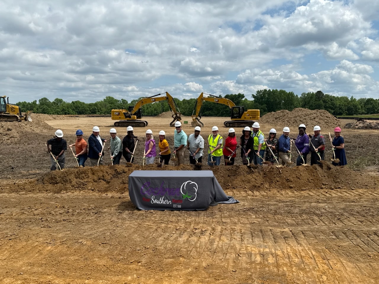 Eight years in the making, Cochran breaks ground on new community park ...